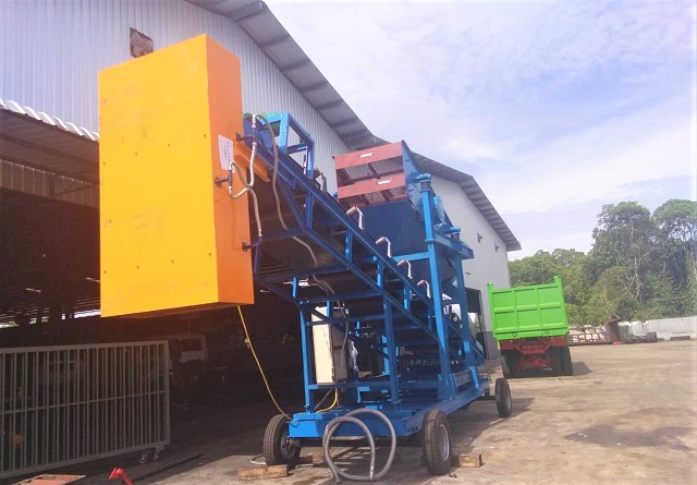 Mobile Vibrating Screen for Slurry Seal - Buy Mobile Vibrating Screen ...